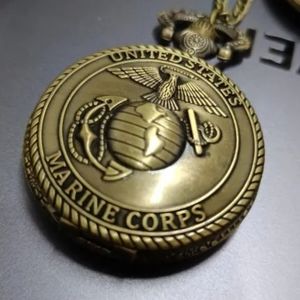 Accessories | New United States Marine Corps Pocket Watch | Poshmark